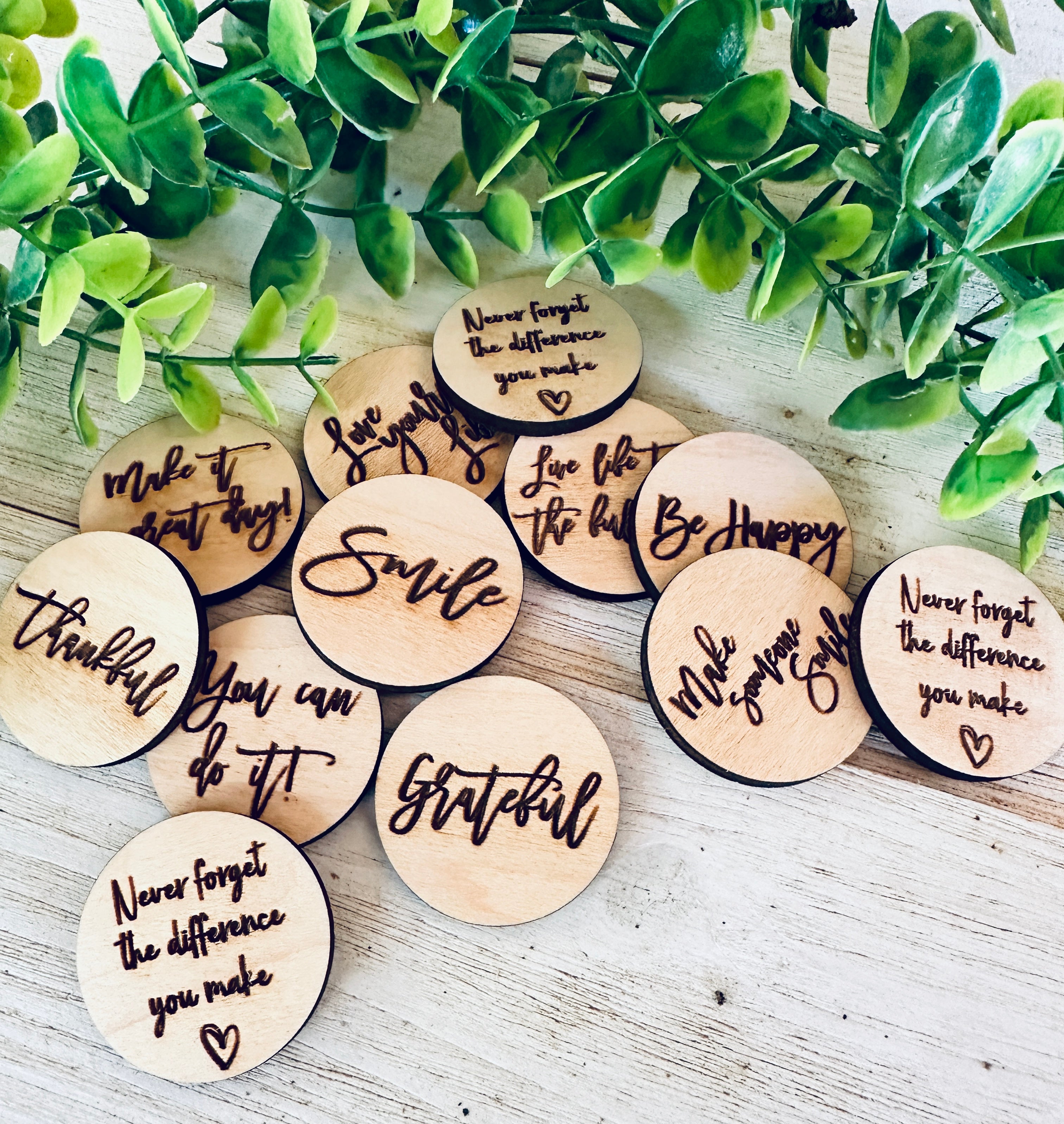 Positivity Coins – Homestead Imprints